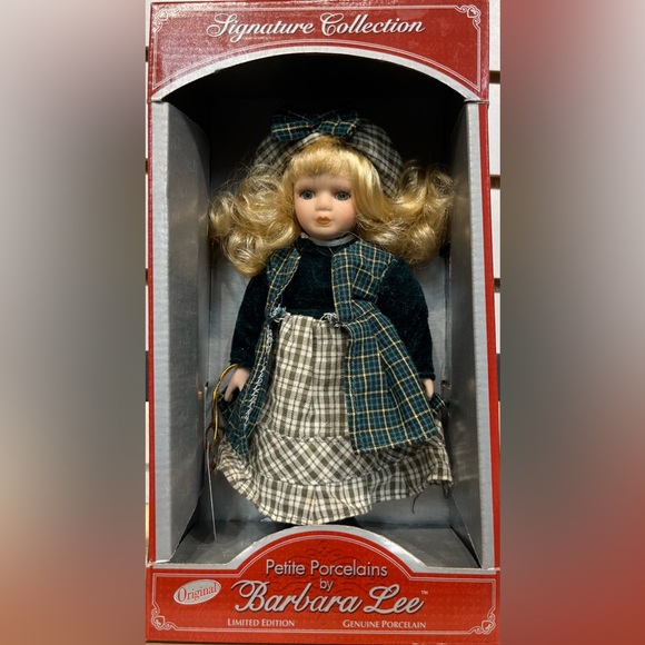 Barbara Lee | Other | Vintage Porcelain Doll Paulina | Poshmark